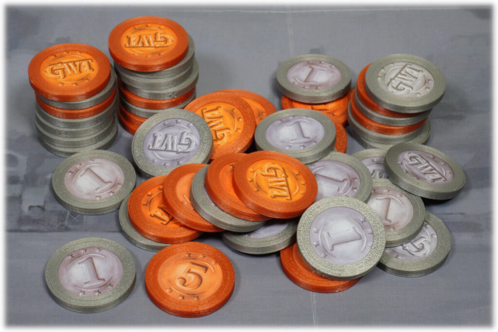 Great Western Trail (2. Editon)® Token-Sleeves – Eurohell Design DE