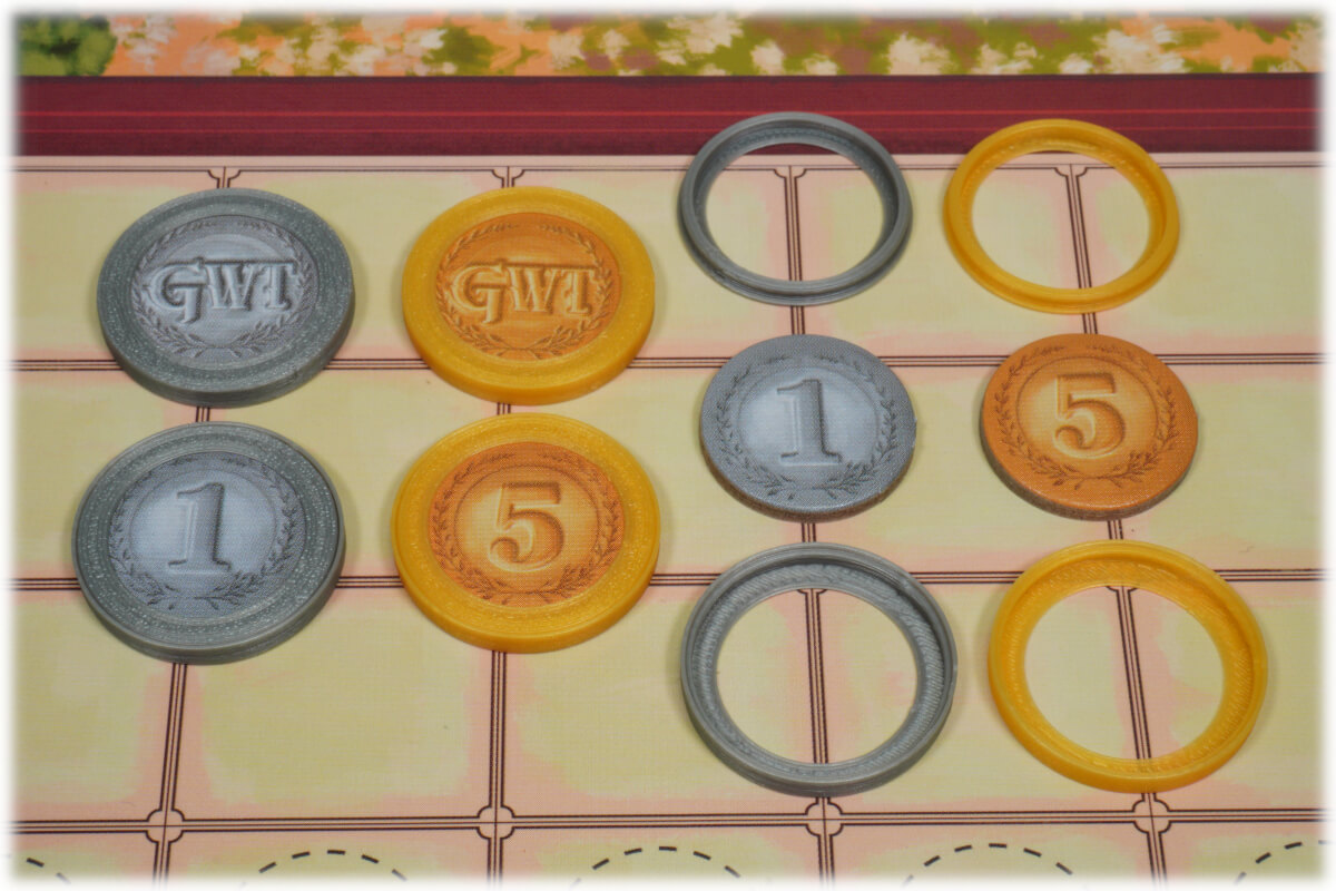 Great Western Trail Argentinien® Token-Sleeves – Eurohell Design DE